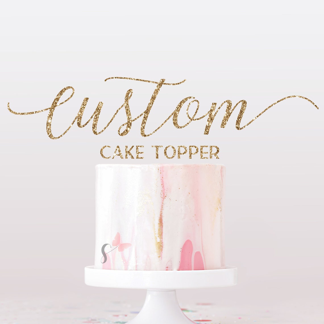 Custom Cake Topper Create Your Own Cake Topper Custom Cake | Etsy