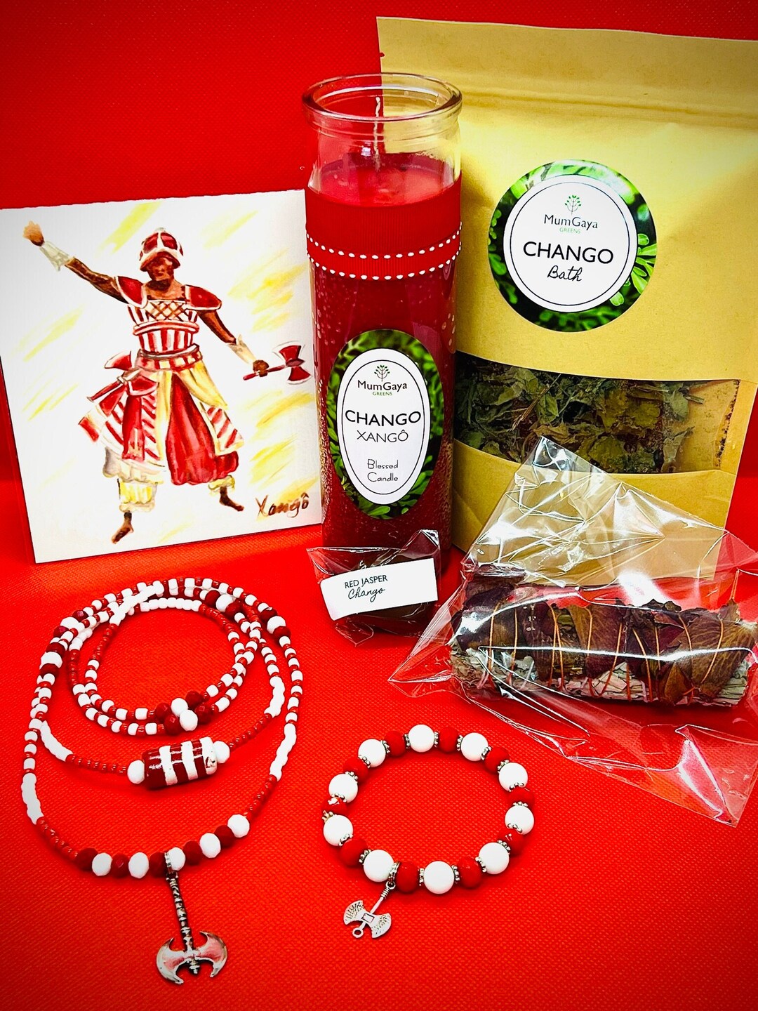 Chango Ritual Box/caixa De Ritual De Xangô/shango/kit Orisha/spell ...