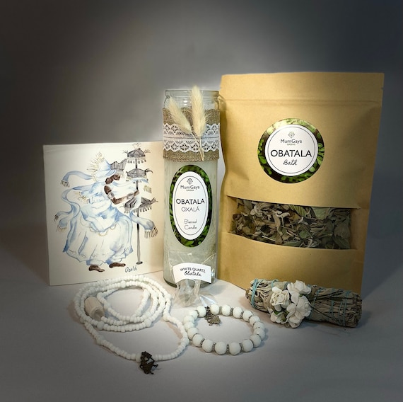 Obatala Ritual Box/caixa De Ritual De Oxalá/osala/kit - Etsy