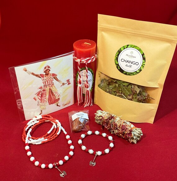 Chango Ritual Box/caixa De Ritual De Xangô/shango/kit | Etsy