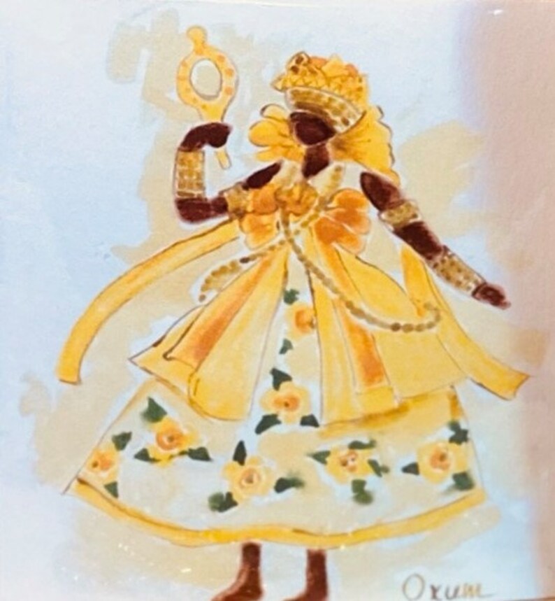 Oshum Ritual Box/caixa De Ritual De Oxum/ochon/oshon/kit Orisha/spell ...