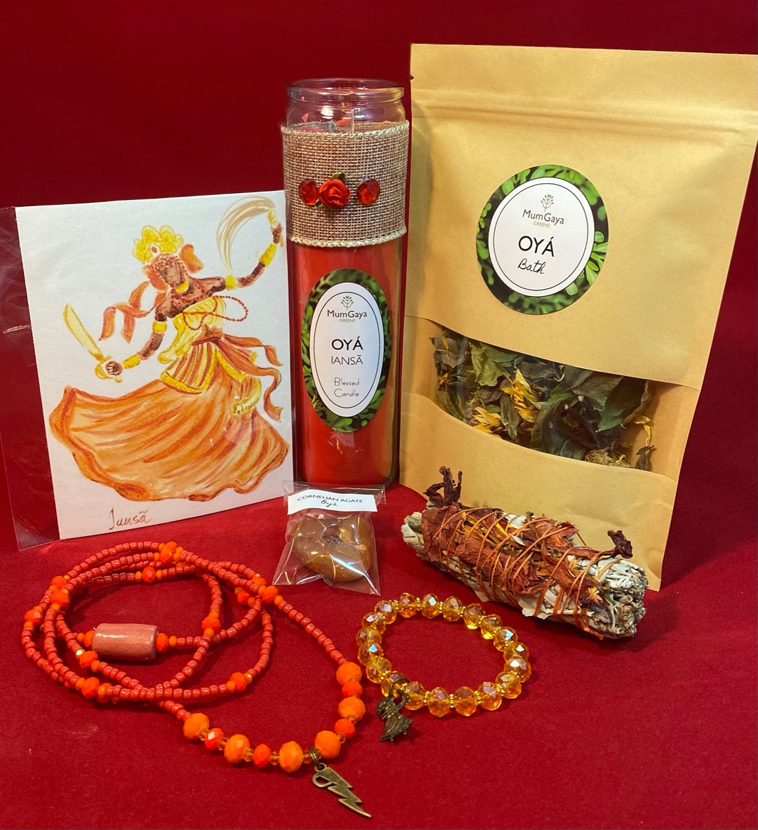 Oya Ritual Box/caixa De Ritual De Iansã/kit Orisha/spell/african Powers ...