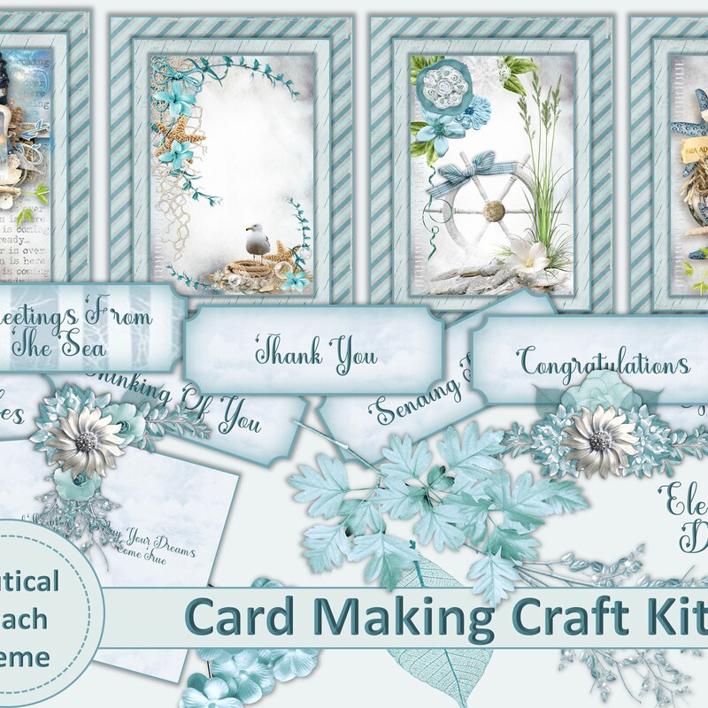 Card Making Kit - Etsy