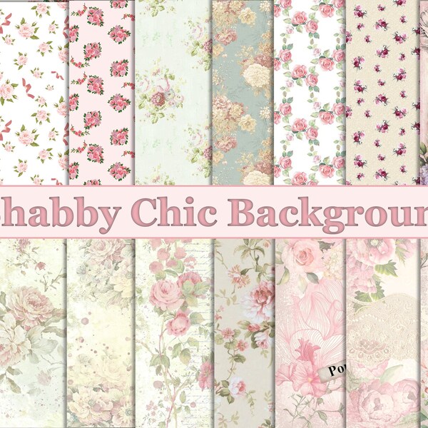 Shabby Chic Digital - Etsy