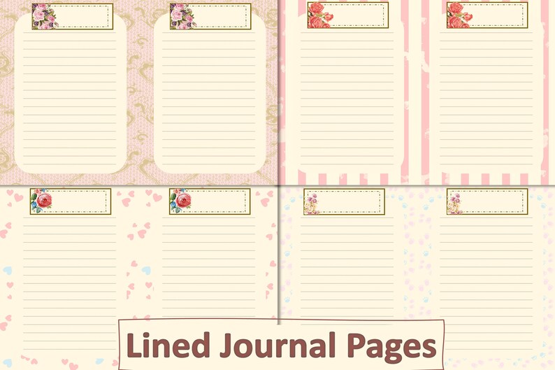 Shabby Chic Cats Journal Kit With Free Ephemera. JPEG PDF and - Etsy UK