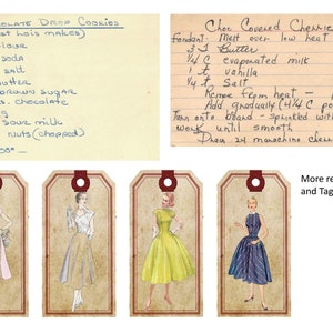 Printable Journaling Kit 1950s Retro Vintage With Free Ephemera. All ...