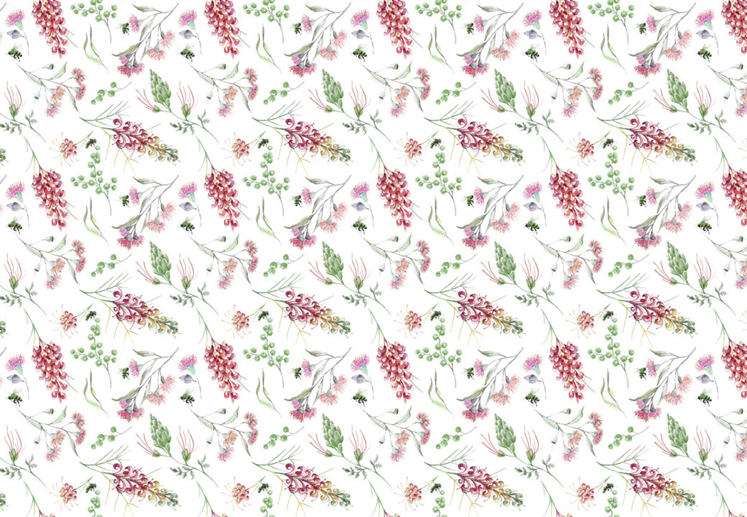 Printable Pink Watercolour Floral Background Pages. 10 A4 | Etsy Canada