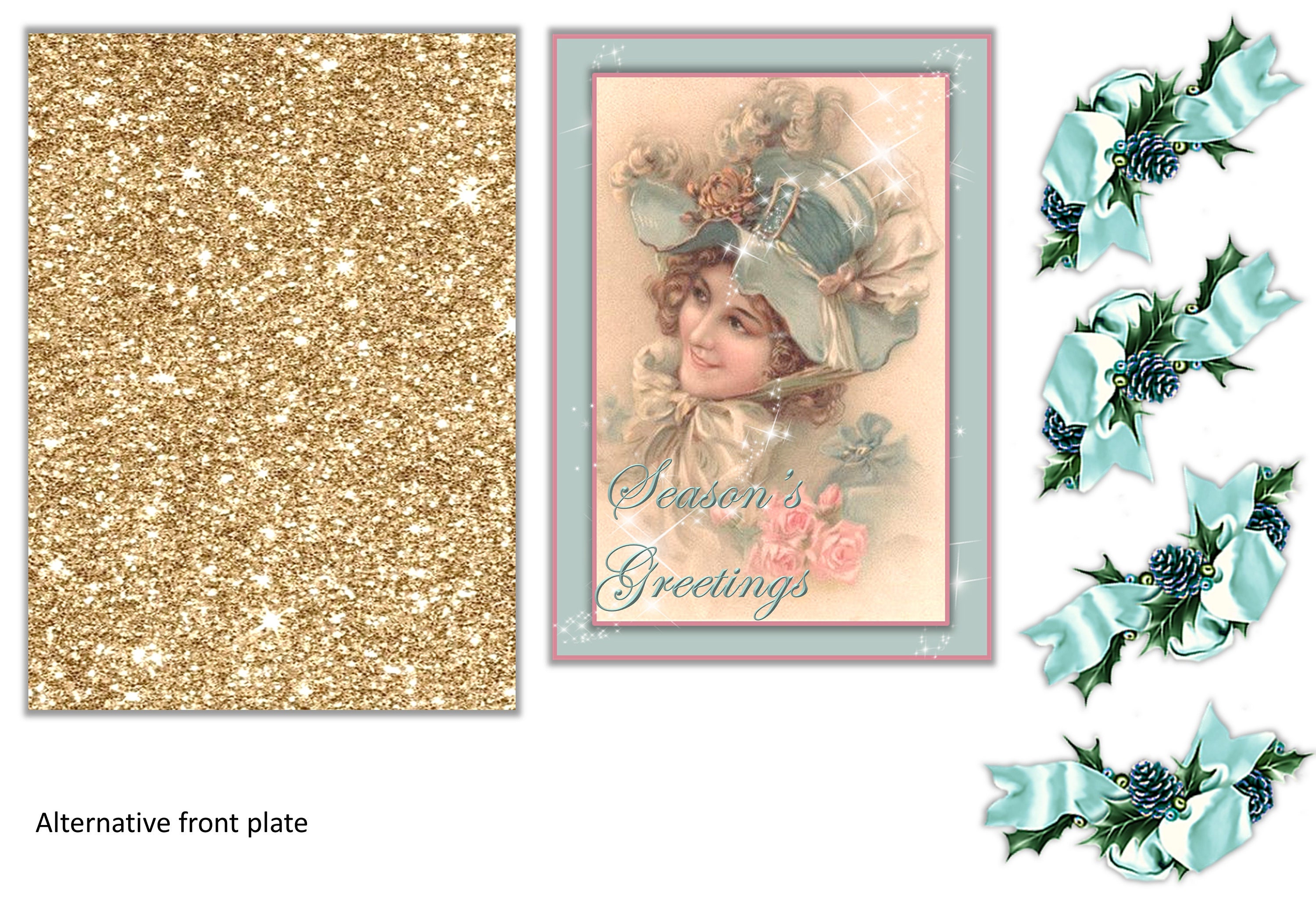 Printable Journaling Victorian Greeting Card With Pockets and | Etsy