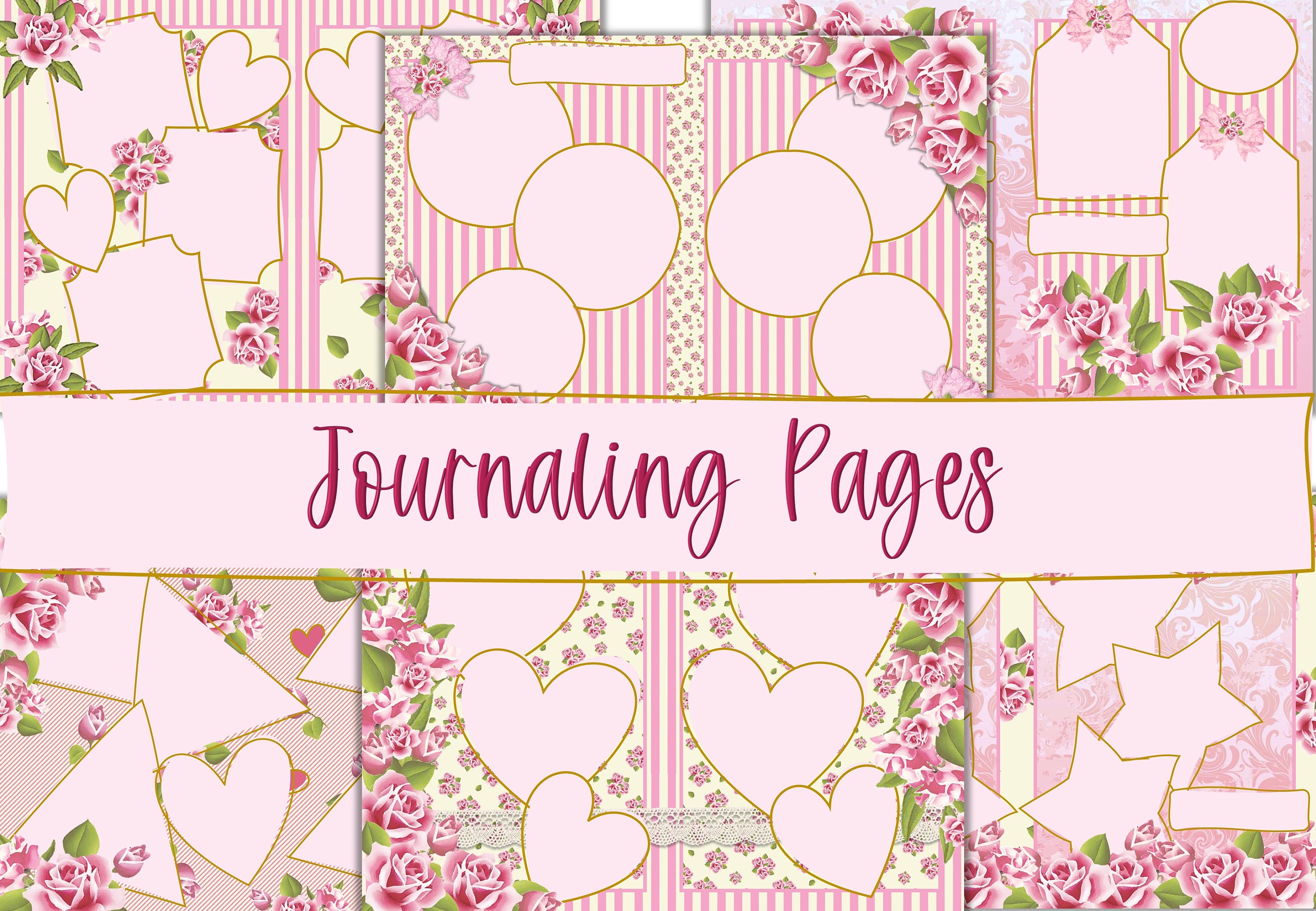 Planner Journal Kit Bumper Pack. 40 Pages Pockets - Etsy UK