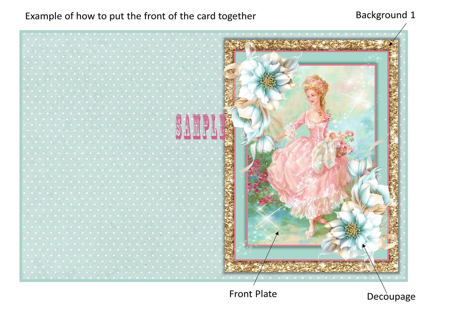 Printable Journaling Victorian Greeting Card With Pockets and | Etsy