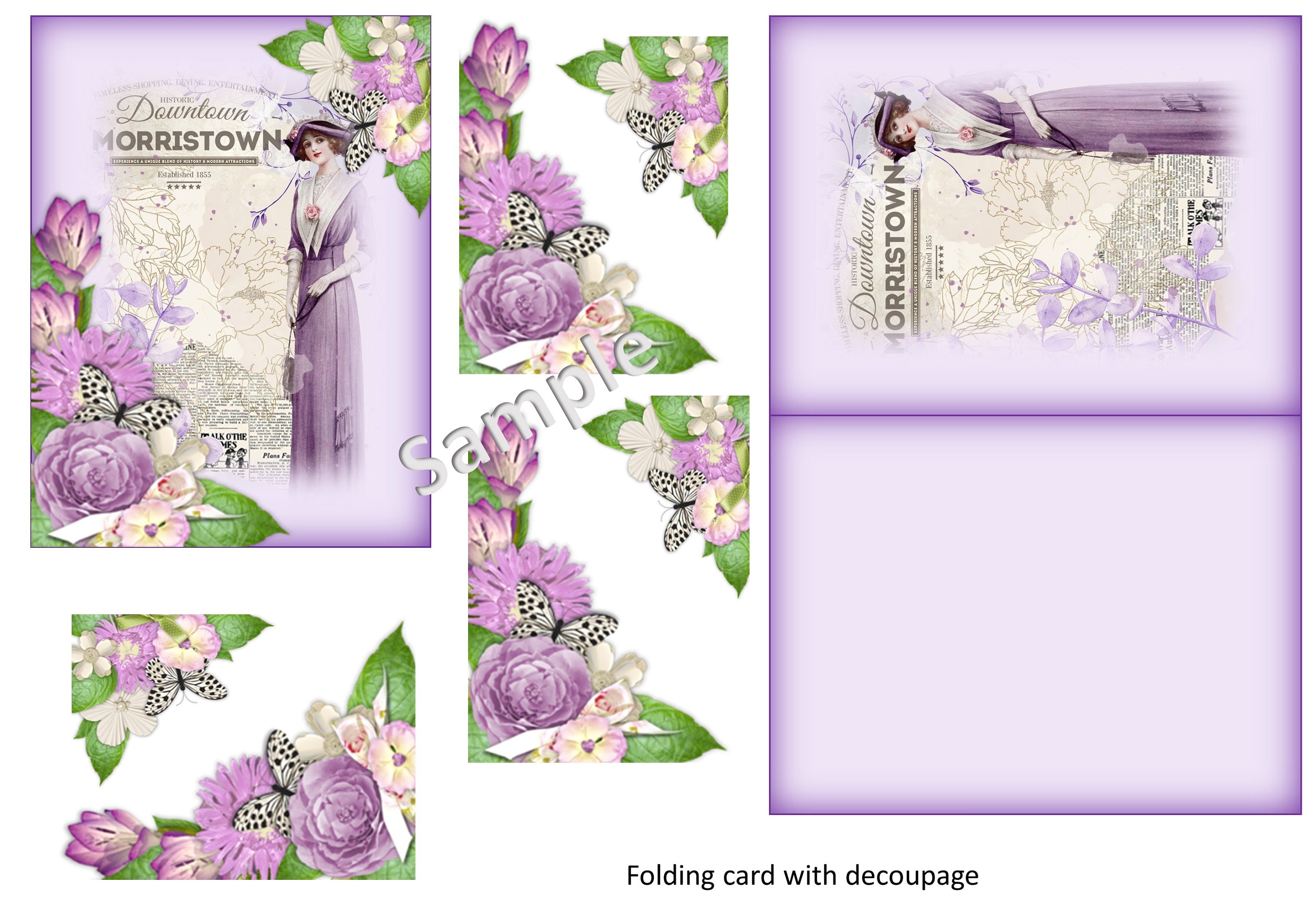 Printable Junk Journal Kit. Purple Dreams. Purple Backgrounds - Etsy