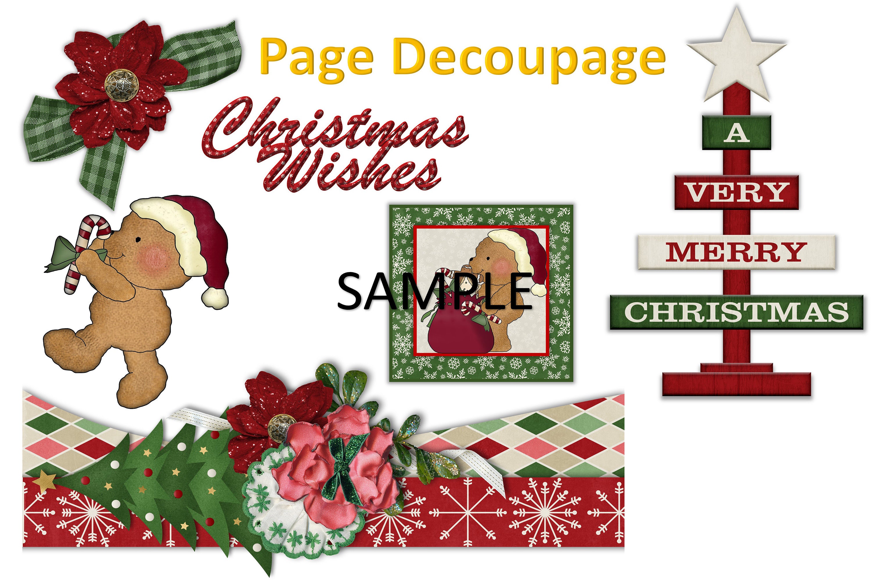 Printable Children's Christmas Journal Kit With Free | Etsy