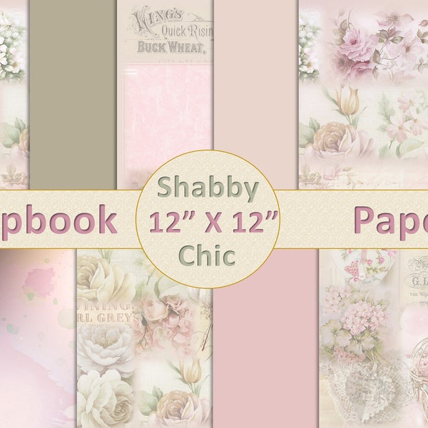 Shabby Chic Paper - Etsy