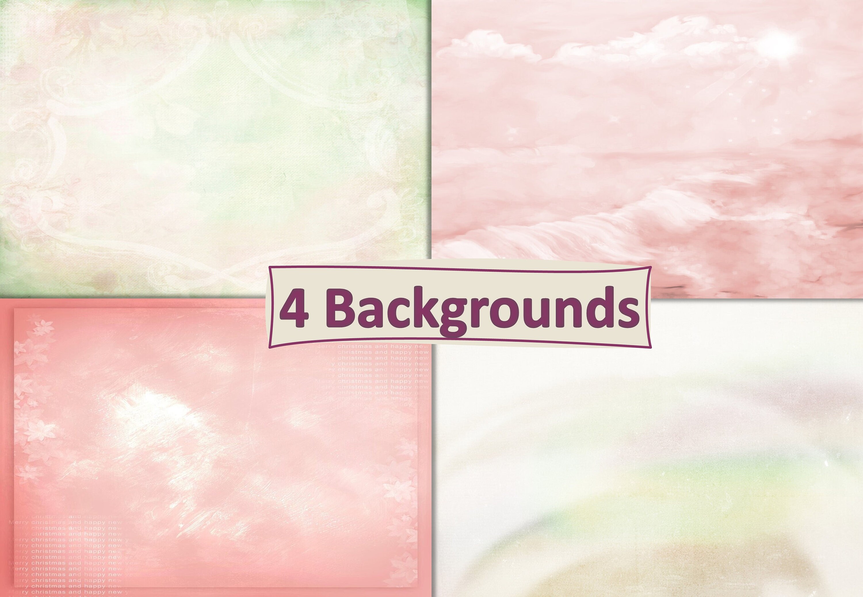 Printable Shabby Chic Collage Pages Journal Filler Pages | Etsy