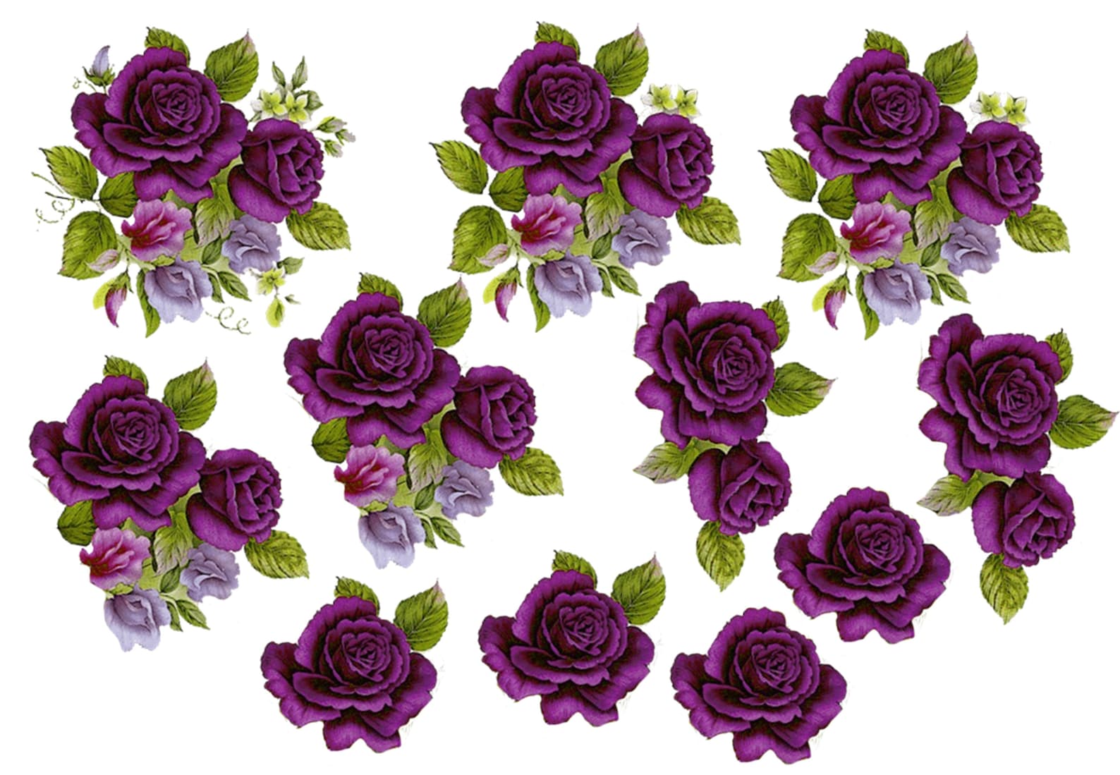 Printable Collage Sheet in A4 with all PNG files and SVG for | Etsy