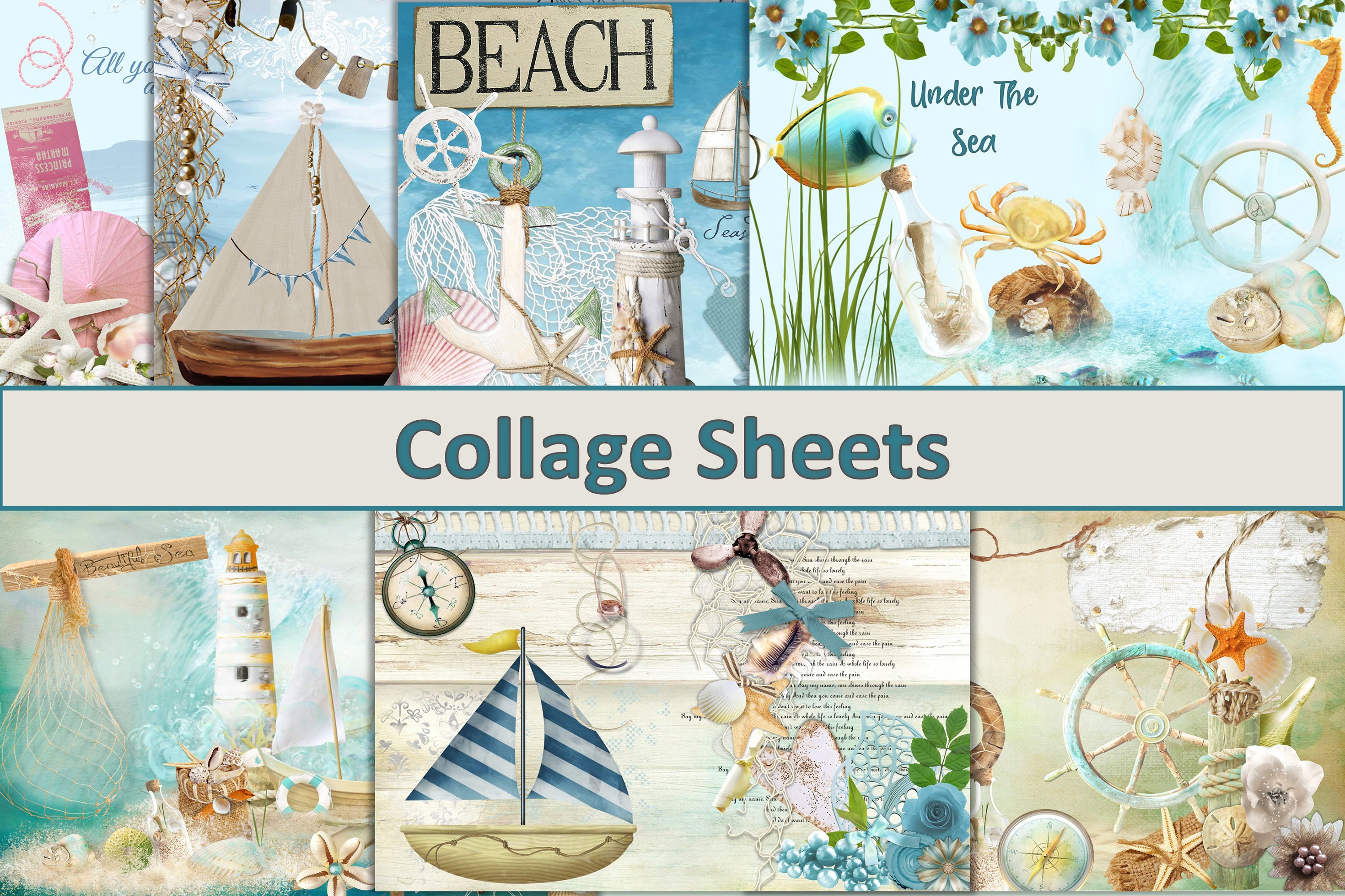 Printable Nautical Journaling Kit 4 With Free Ephemera. 26 - Etsy UK