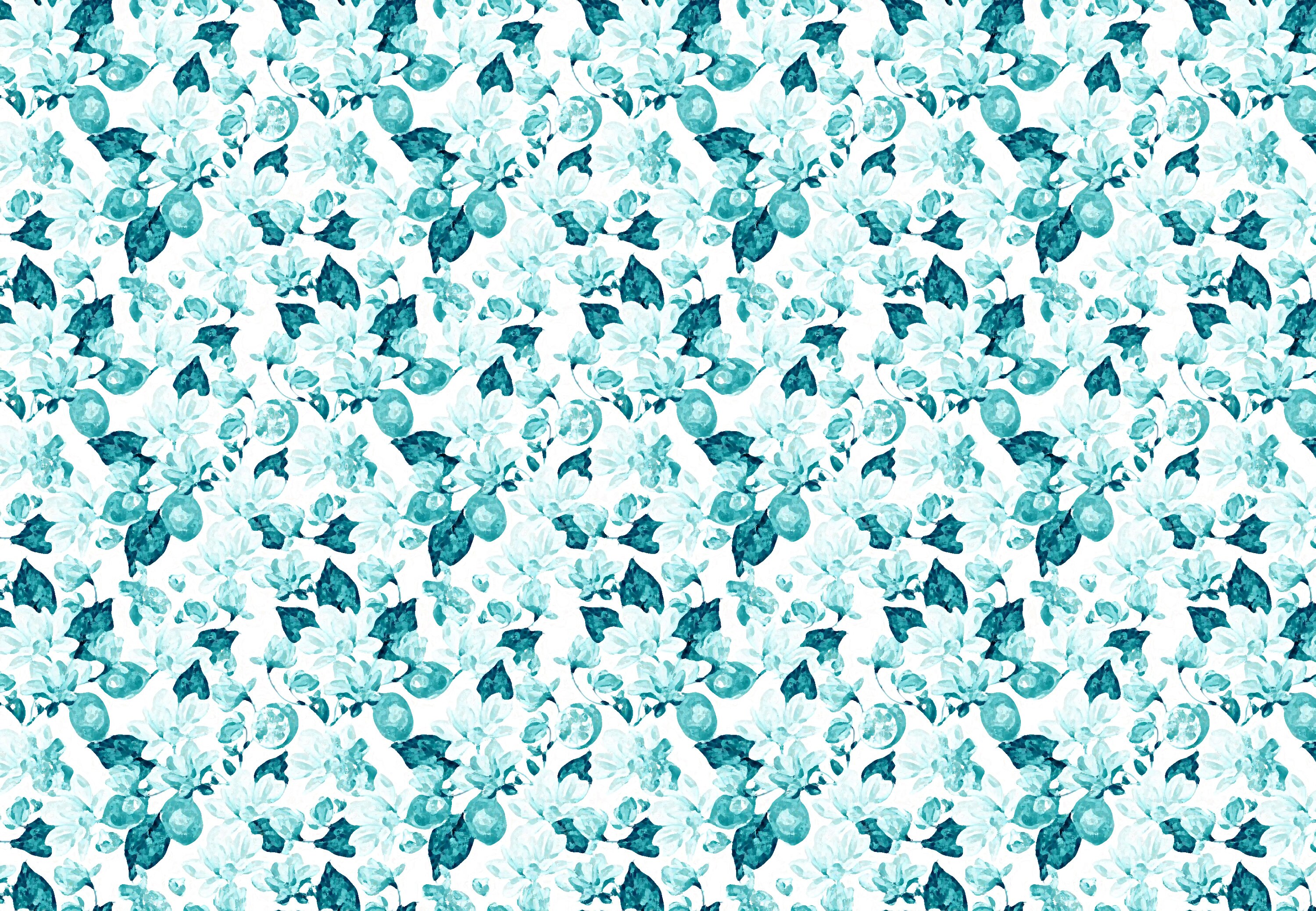 Printable Blue Watercolour Floral Background Pages. 10 A4 - Etsy UK