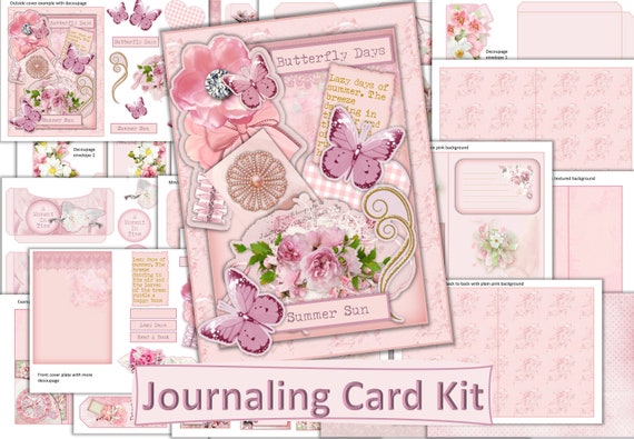 Printable Journaling Card Kit. 24 Pages to Print. JPEGS and - Etsy