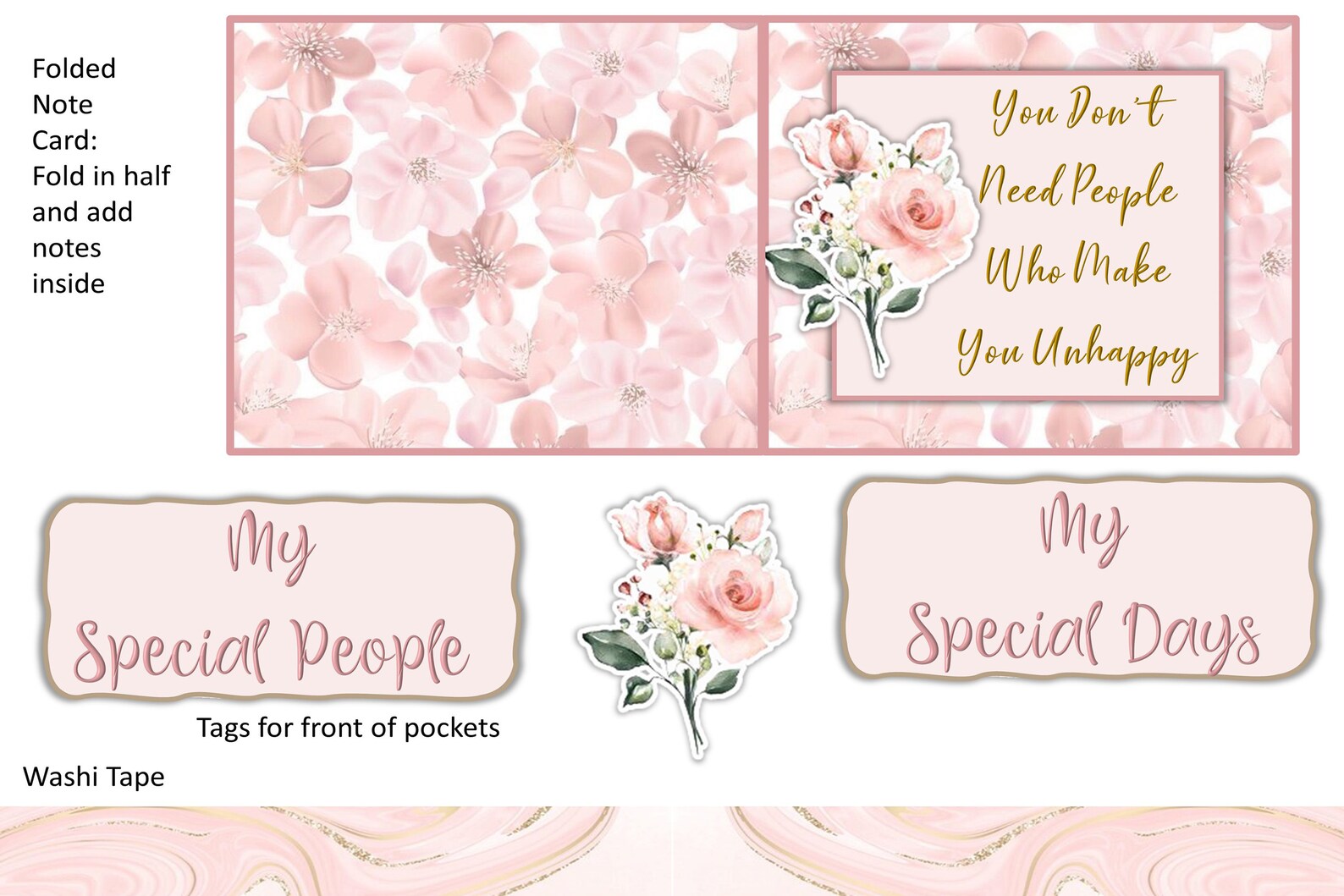 Printable Inspiration Journal. 40 Page Signature Plus Free - Etsy UK