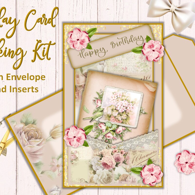 Card Making Kit - Etsy