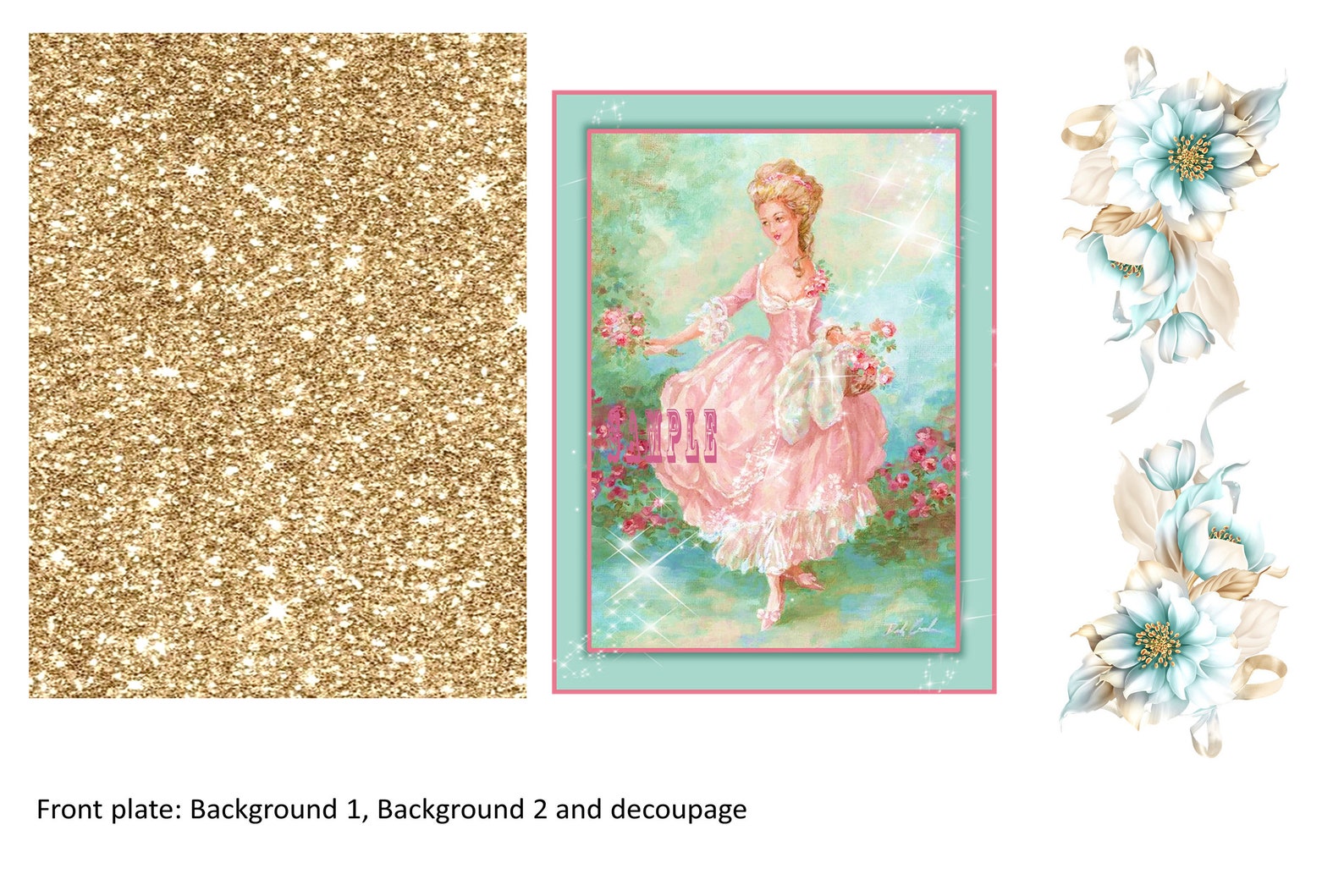 Printable Journaling Victorian Greeting Card With Pockets and | Etsy