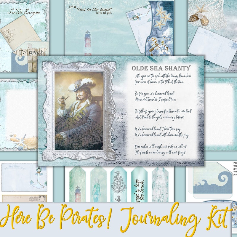 Pirate Journal - Etsy