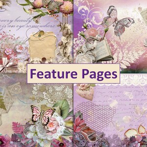 Printable Vintage Junk Journal Kit With Free Ephemera JPEG and PDF - Etsy