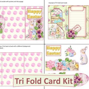 Printable Easter Bunny Journal Kit With Free Ephemera, Pockets, Fussy ...