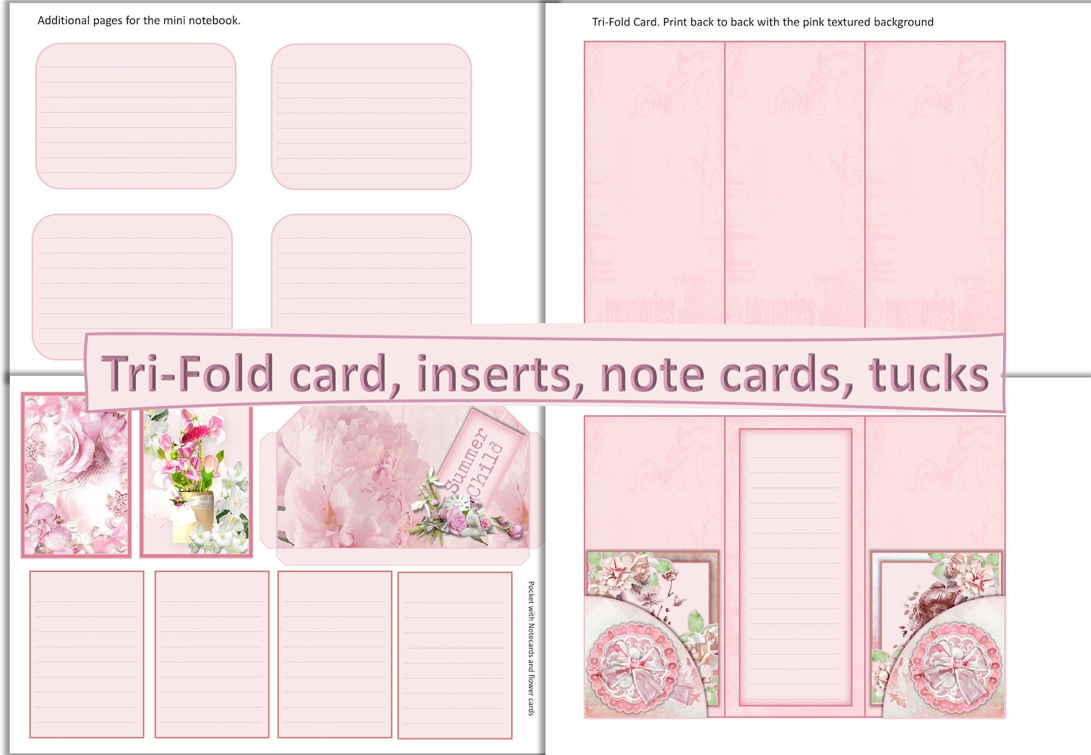 Printable Journaling Card Kit. 24 Pages to Print. JPEGS and - Etsy