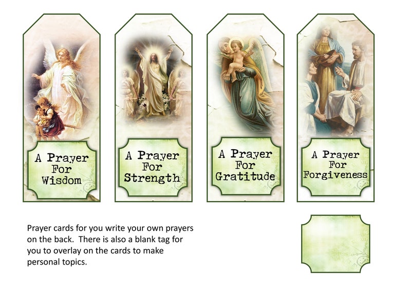 Printable Prayer Journal Kit With Free Ephemera. Christian - Etsy