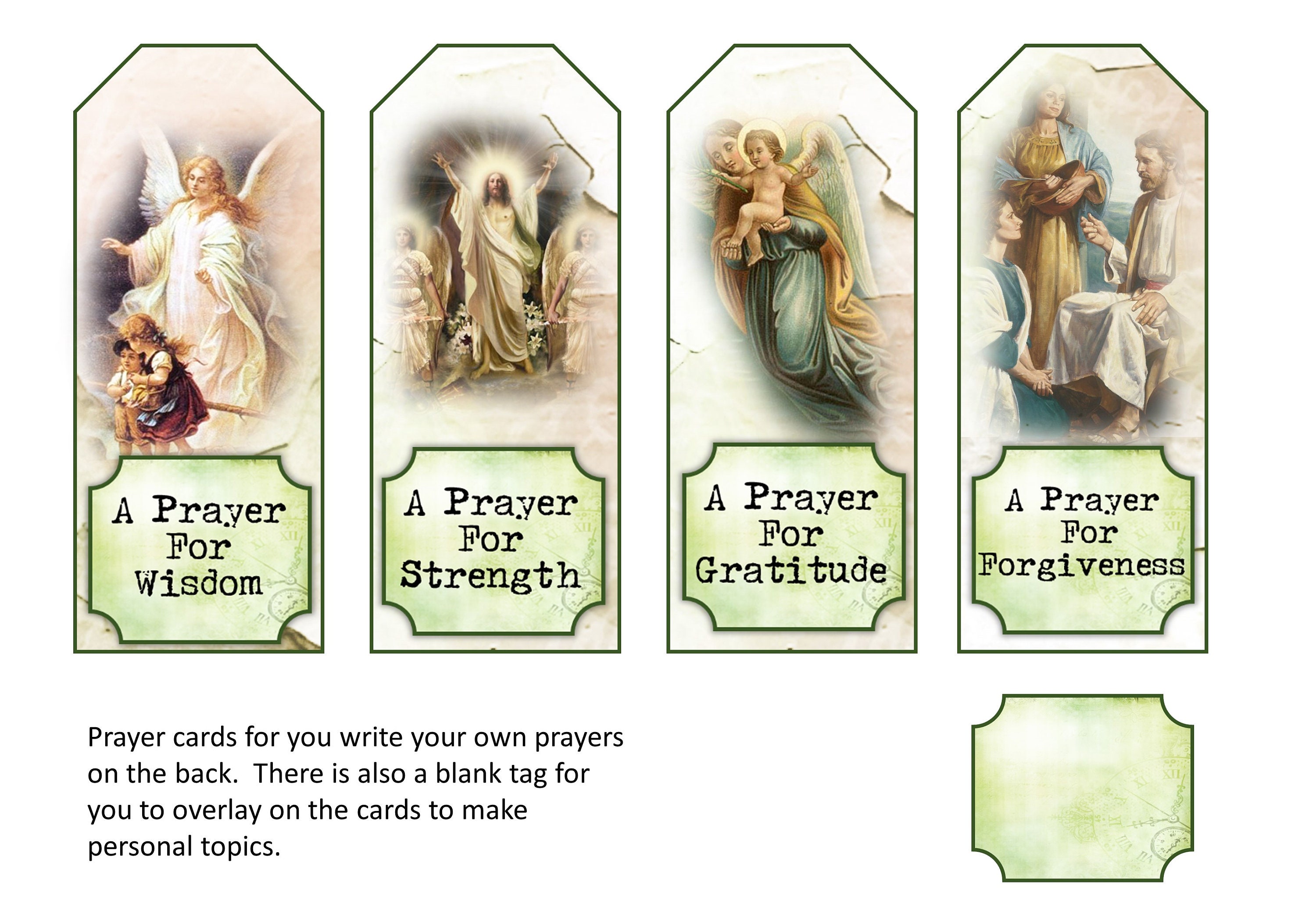 Printable Prayer Journal Kit With Free Ephemera. Christian - Etsy