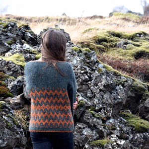 Handknitted Wool Pullover - Etsy