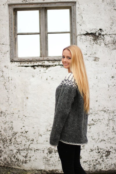 Pullover Handknitted From Pure Wool. - Etsy
