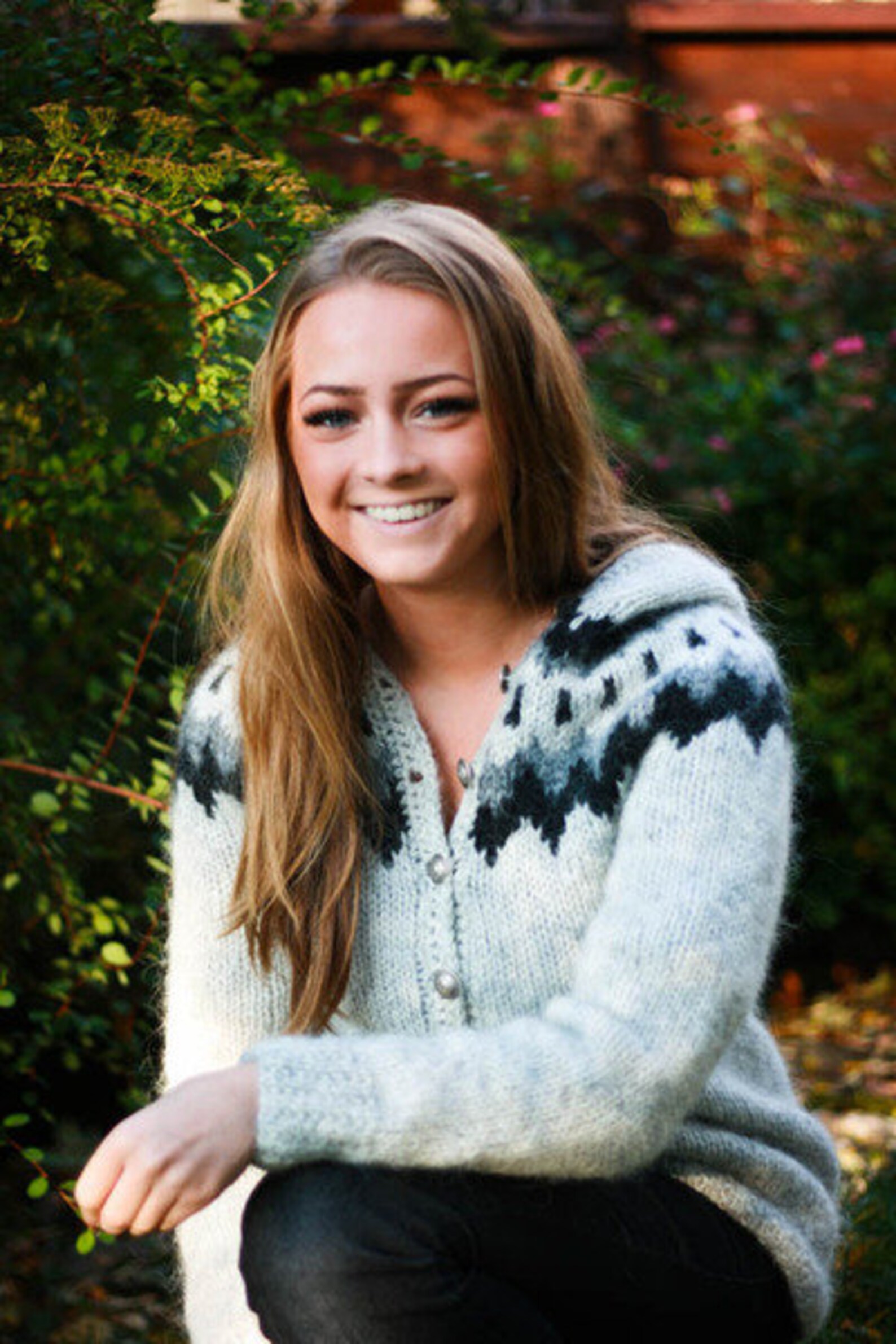 Cardigan, Handknitted From Pure Icelandic Wool. - Etsy