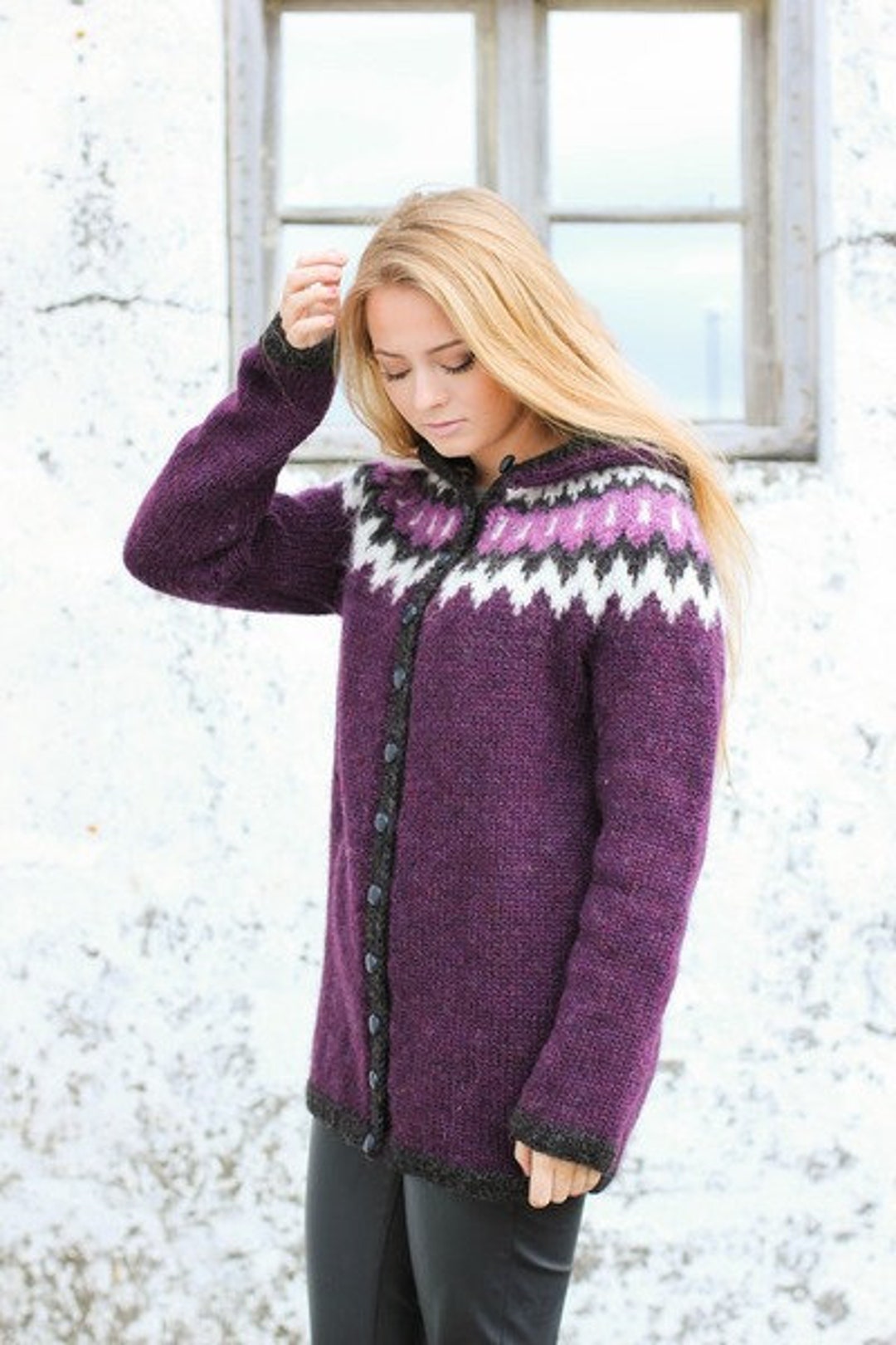 Handknitted Cardigan - Etsy