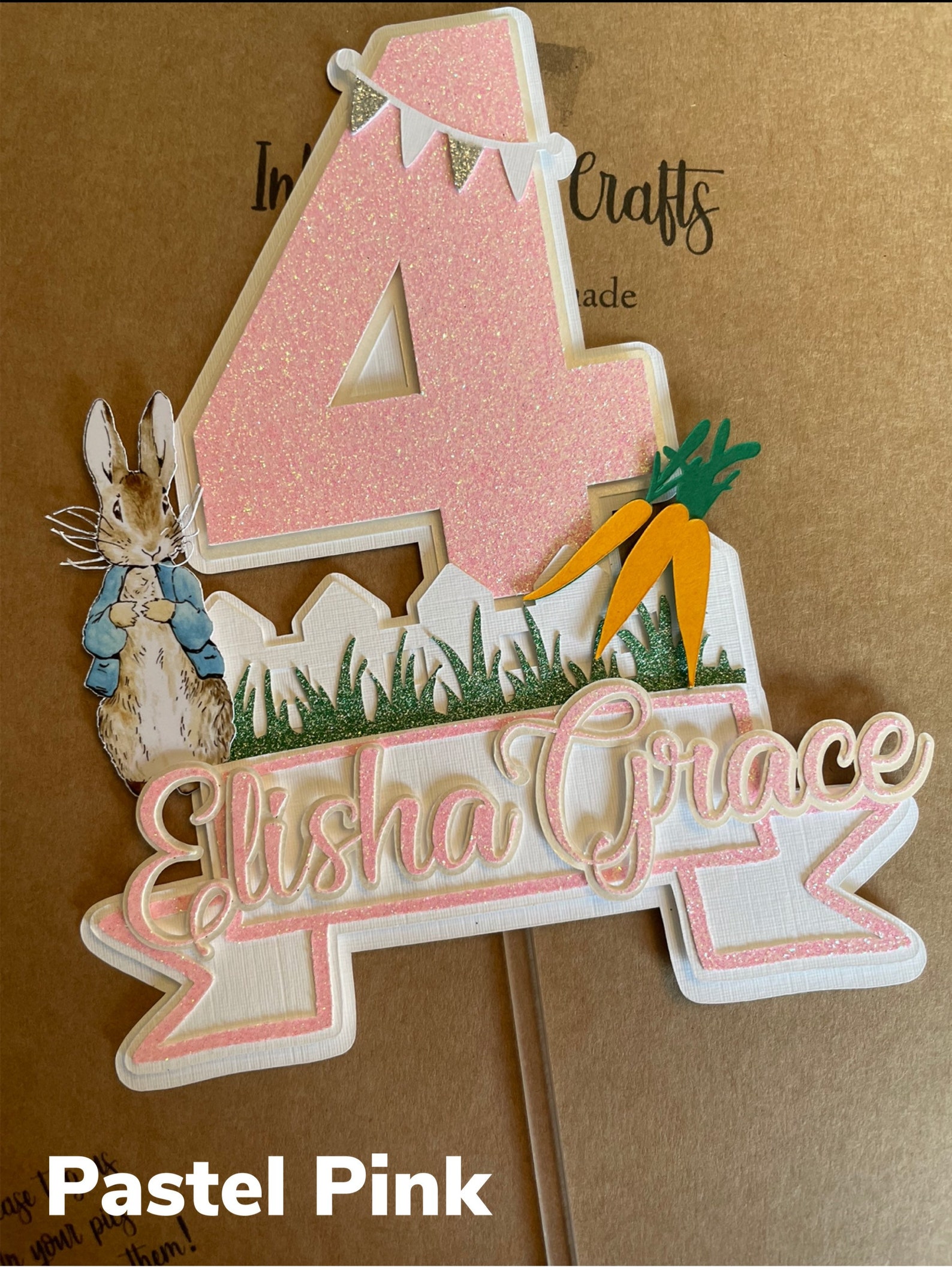 Handmade Peter Rabbit Inspired Cake Topper Peter Rabbit - Etsy UK