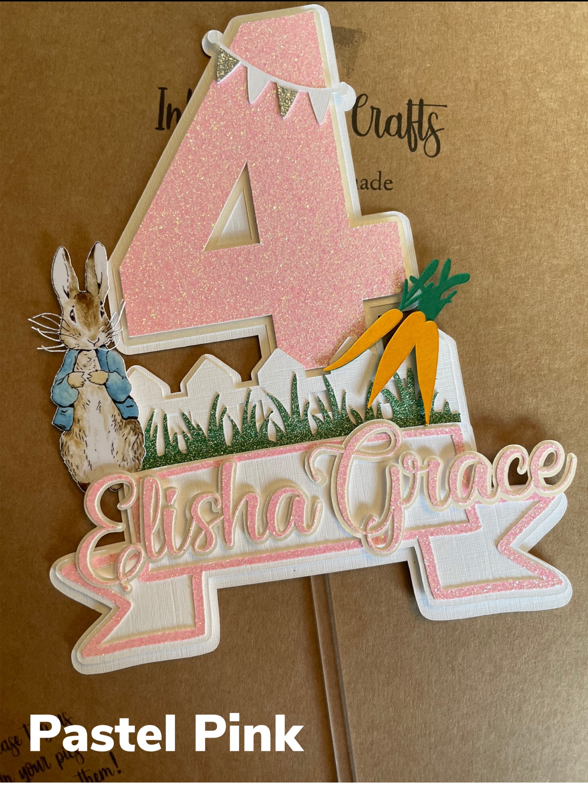 Handmade Peter Rabbit Inspired Cake Topper Peter Rabbit - Etsy UK