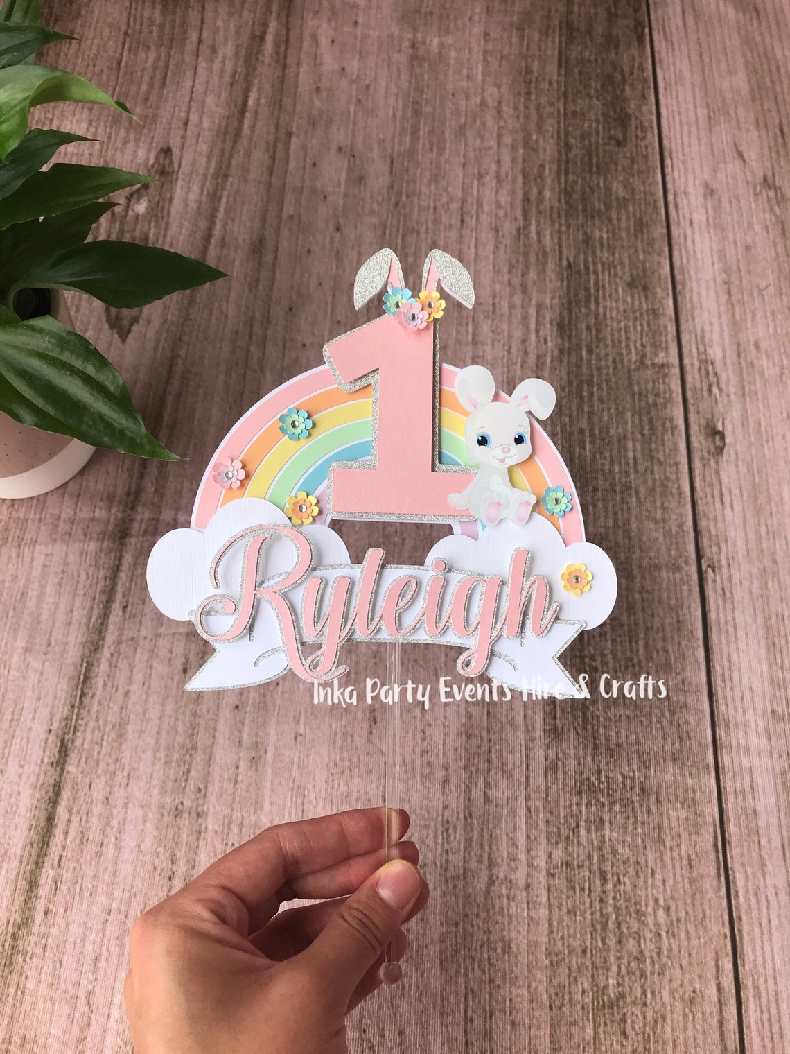 First Birthday Cake Topper First Birthday Personalised Cake | Etsy