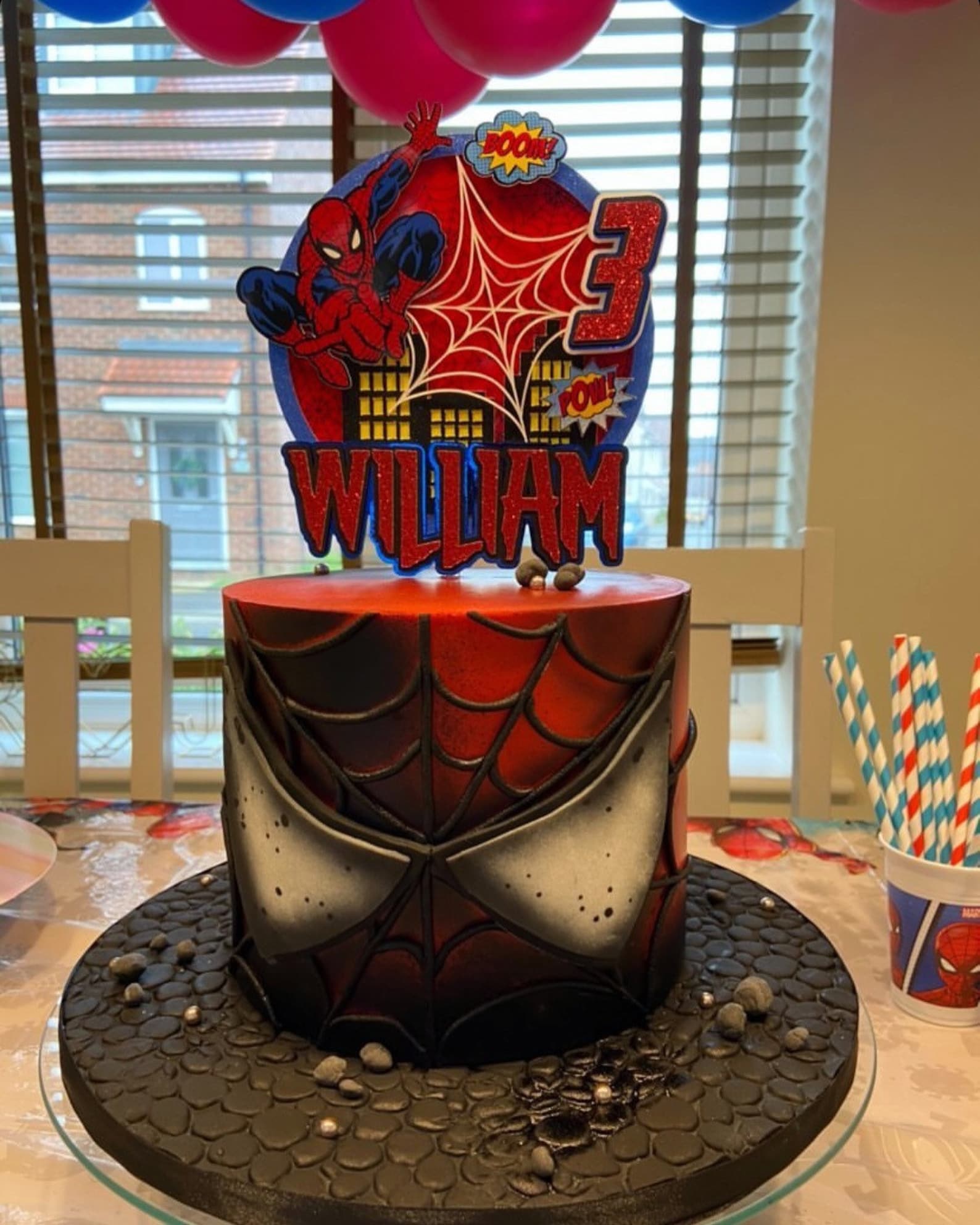 3D Spider Man Cake topper Spider-Man Personalised | Etsy