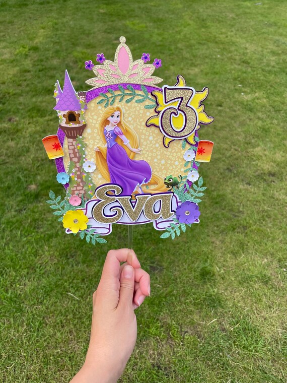 Rapunzel Tangled Cake Topper Disney Princess Cake Topper - Etsy