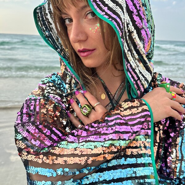 Sequin Jacket - Etsy