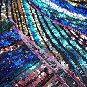 Pride Rainbow Kimono, Pride Rainbow Jacket, Pride Jacket, Pride Sequin ...