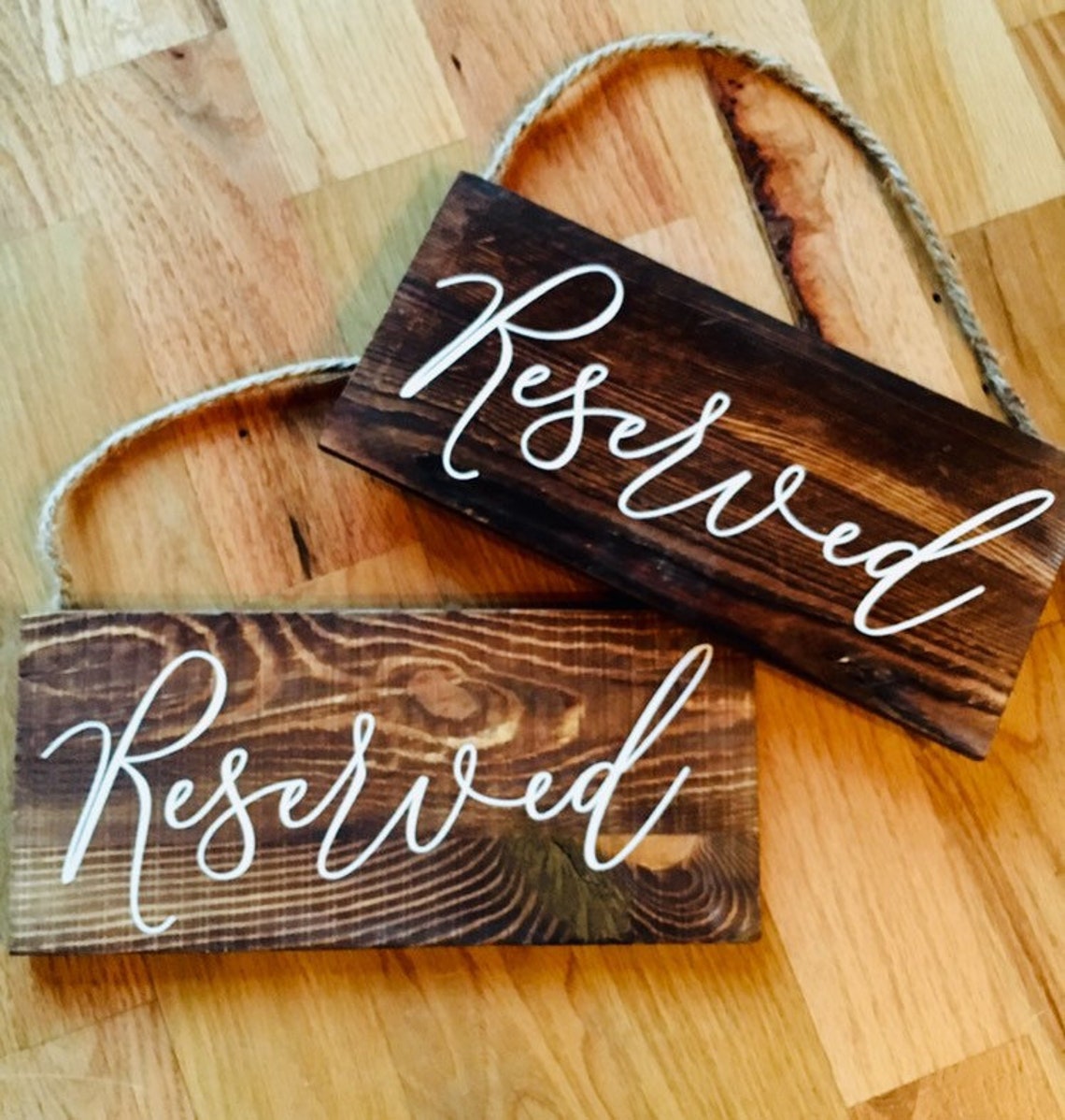 Wooden Reserved Signs, Wedding Reserved Signs, Reserved, Reserved Signs ...