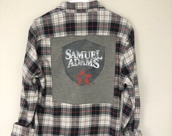 Sturgis Motorcycle Rally Upcycled Flannel - Etsy