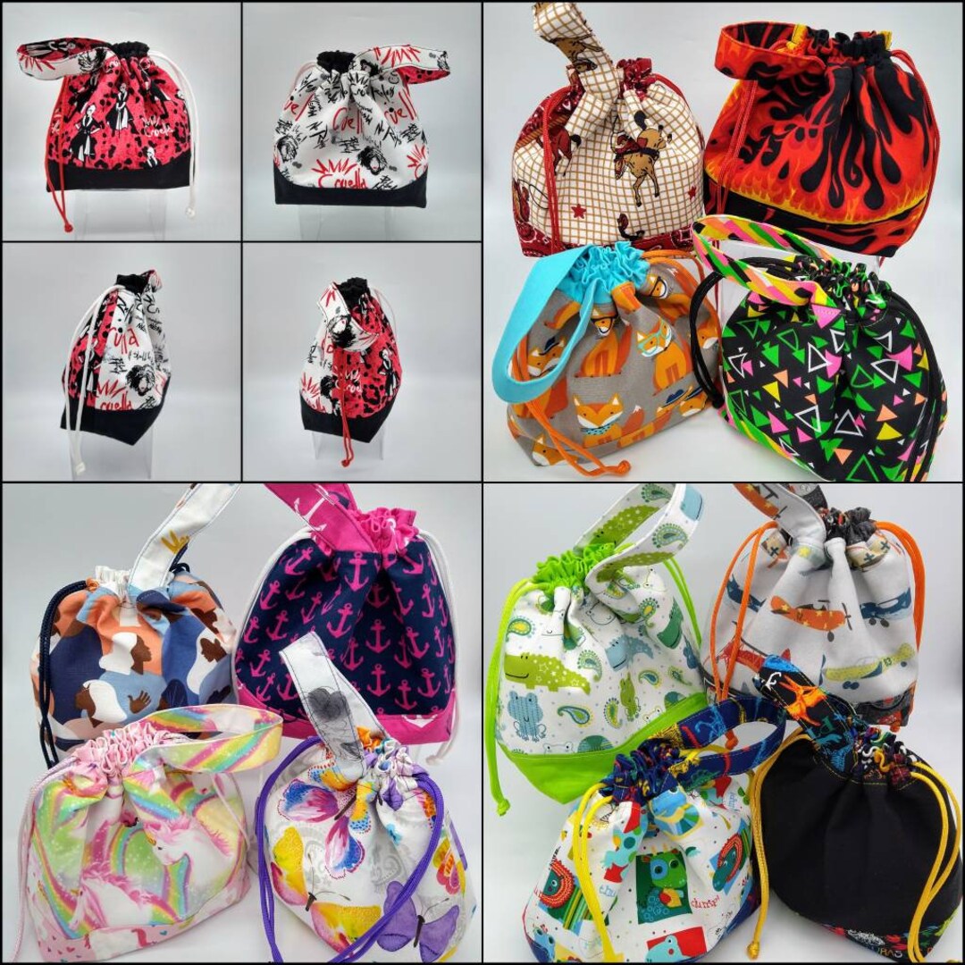 Mini Drawstring Pouches - Etsy