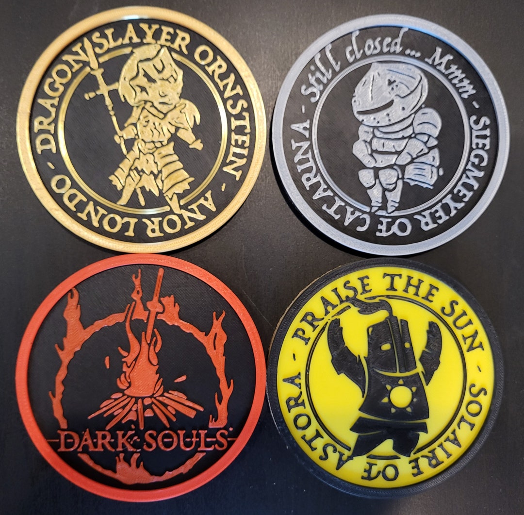 Dark Souls Coaster Set - Etsy