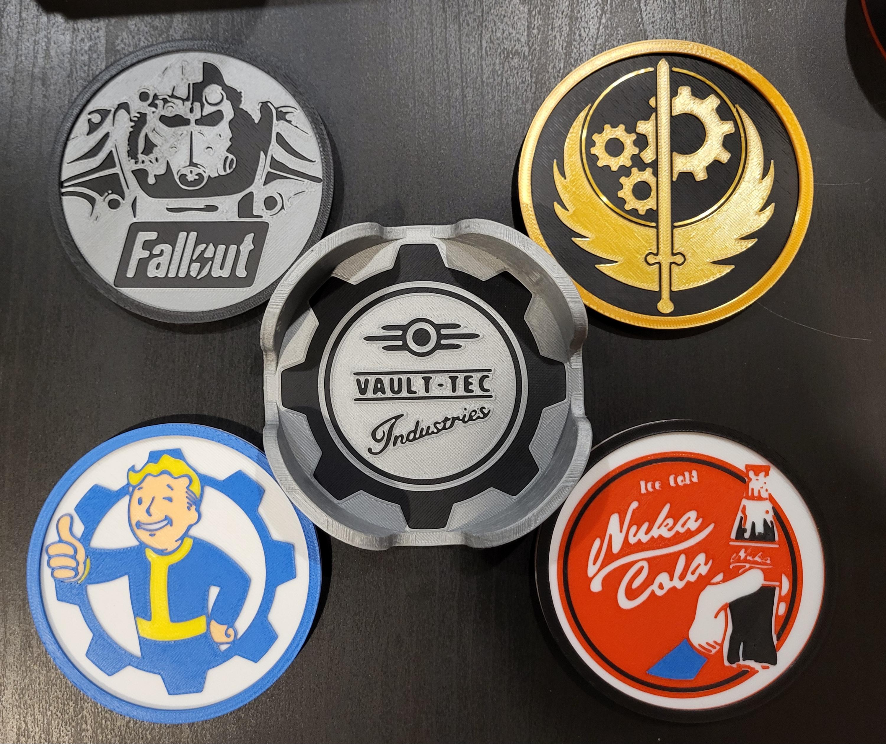 Fallout Coaster Set - Etsy