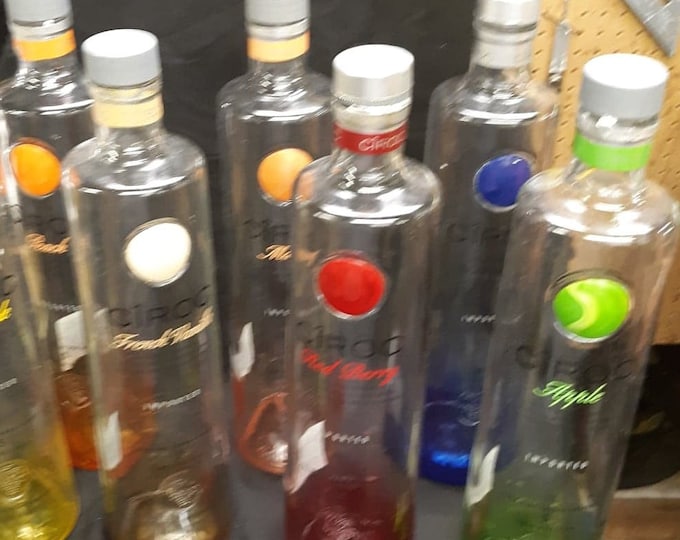 Empty Ciroc Bottle Lot Liters - Etsy