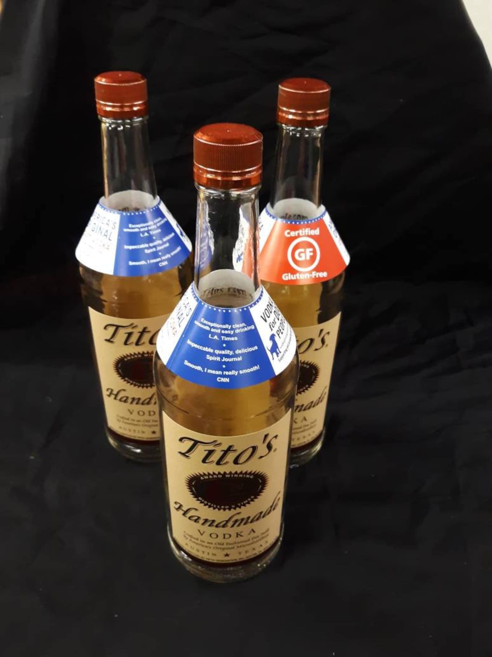 1 or 3 or 6 or 12 Empty Titos Vodka Liter Bottles With Caps - Etsy