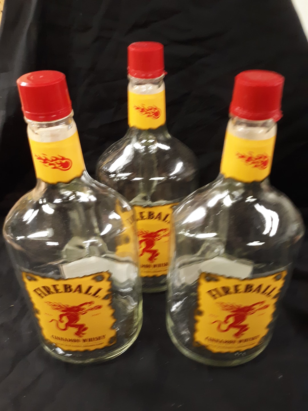 1 or 3 or 6 Empty 1.75 Liter Fireball Bottles - Etsy